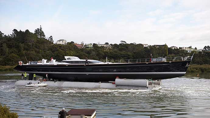 44m superyacht Imagine launched by Alloy Yachts